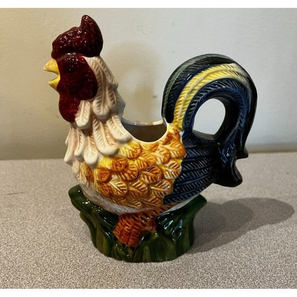 Rooster | Accents | Vintage Jay Import Ceramic Rooster Planter 6 Tall ...